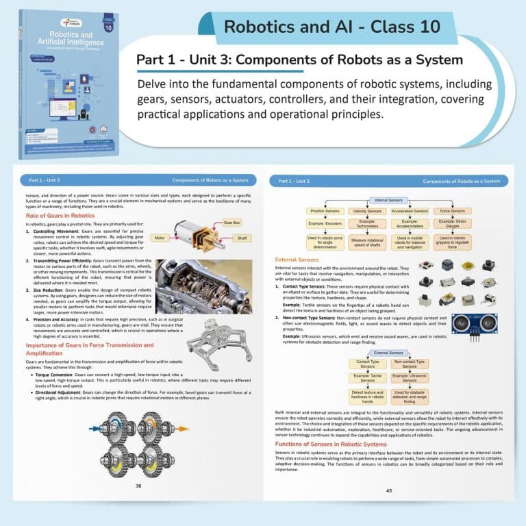 ICSE Robotics & AI Book for Class 10 - Subject Code 66