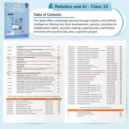 ICSE Robotics & AI Book for Class 10 - Subject Code 66