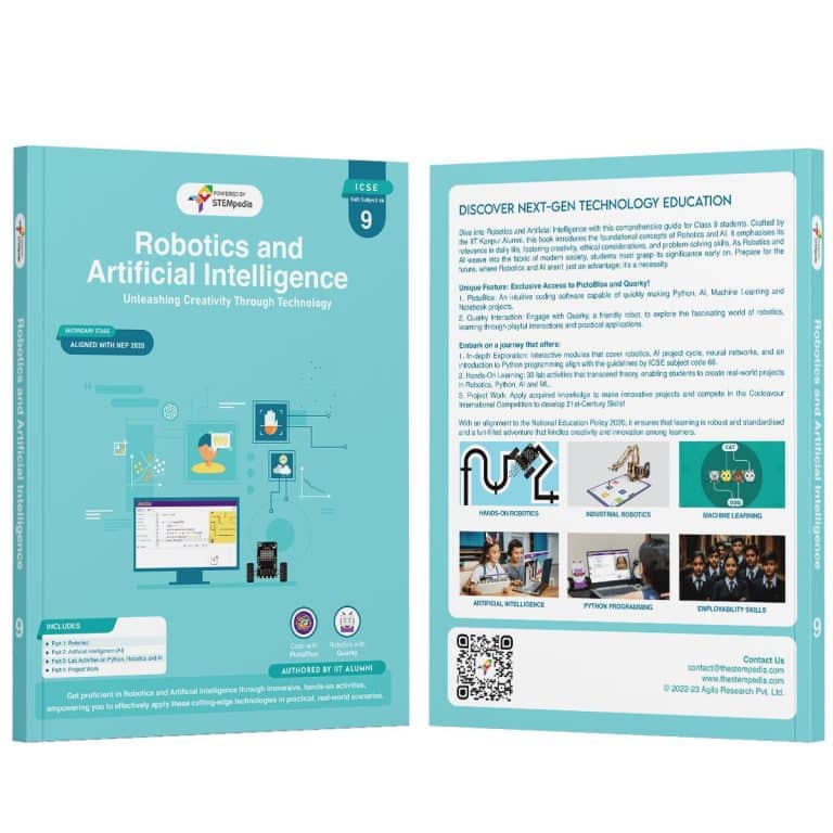 ICSE Robotics & AI Book for Class 9 - Subject Code 66