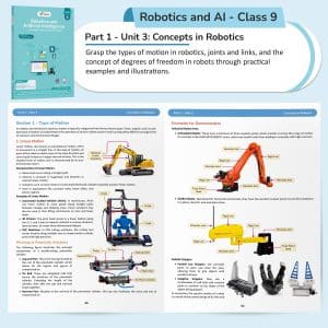 ICSE Robotics & AI Book for Class 9 - Subject Code 66