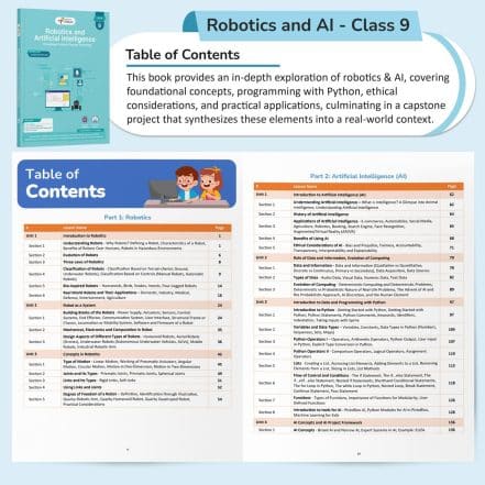 ICSE Robotics & AI Book for Class 9 - Subject Code 66