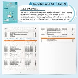 ICSE Robotics & AI Book for Class 9 - Subject Code 66