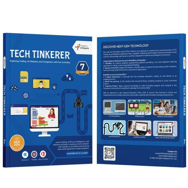 Icse Coding Ai Robotics And Computer Book Class 7 Tech Tinkerer
