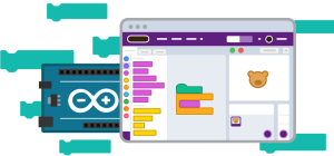 Program Arduino Board with PictoBlox Use Actuators and Sensor to Create Interactive Projects ...