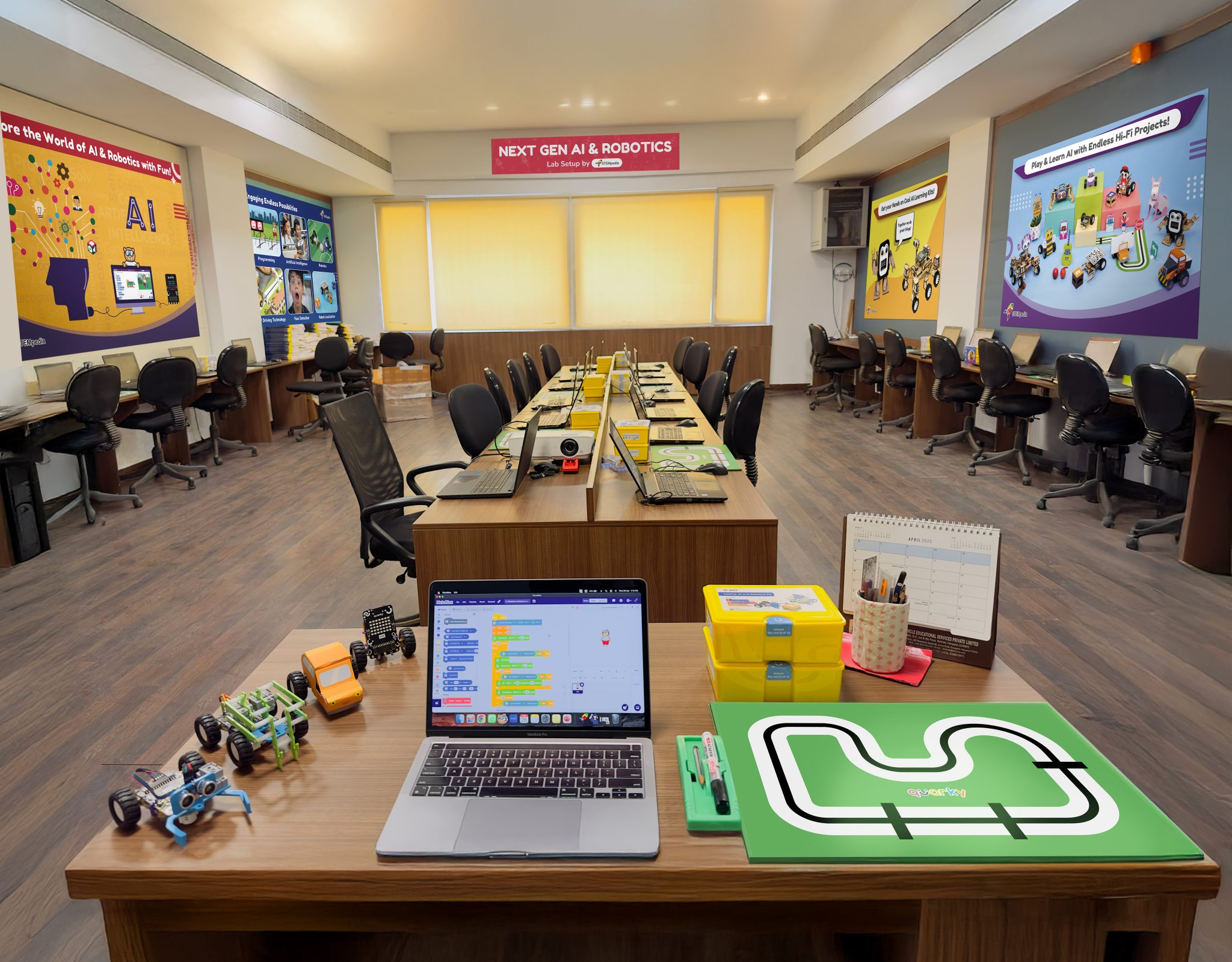 How to Set Up an Advanced Robotics Lab in School - STEMpedia Blog