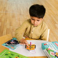 Wizbot Maxx - A Screen-Free Button Based Robot Toy for Kids Aged 4+