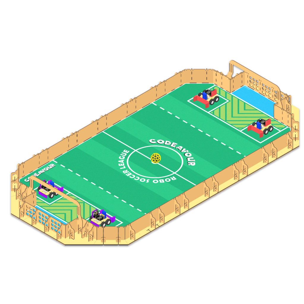 Robo Soccer Large Package (With Suitcase) - STEMpedia Products
