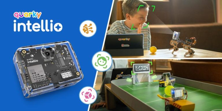 DIY AI-AR and Robotics Projects using Quarky Intellio - STEMpedia Blog